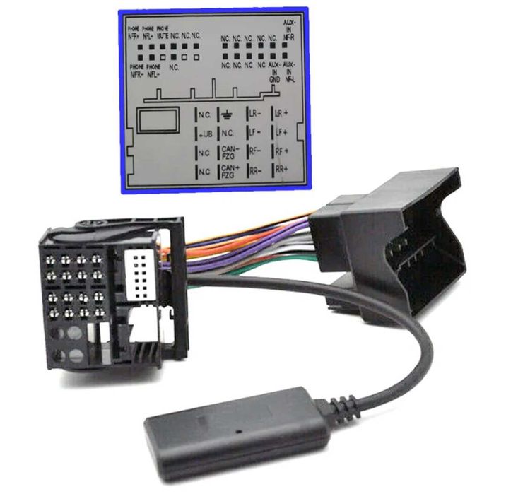 Блутут модул за следните модели медии на VW RCD 210 310 RNS 510 315 гр ...
