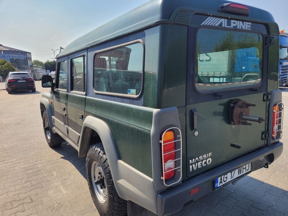 Iveco Massif inmatriculat, autovehicul de teren cu tracțiune 4x4 ...
