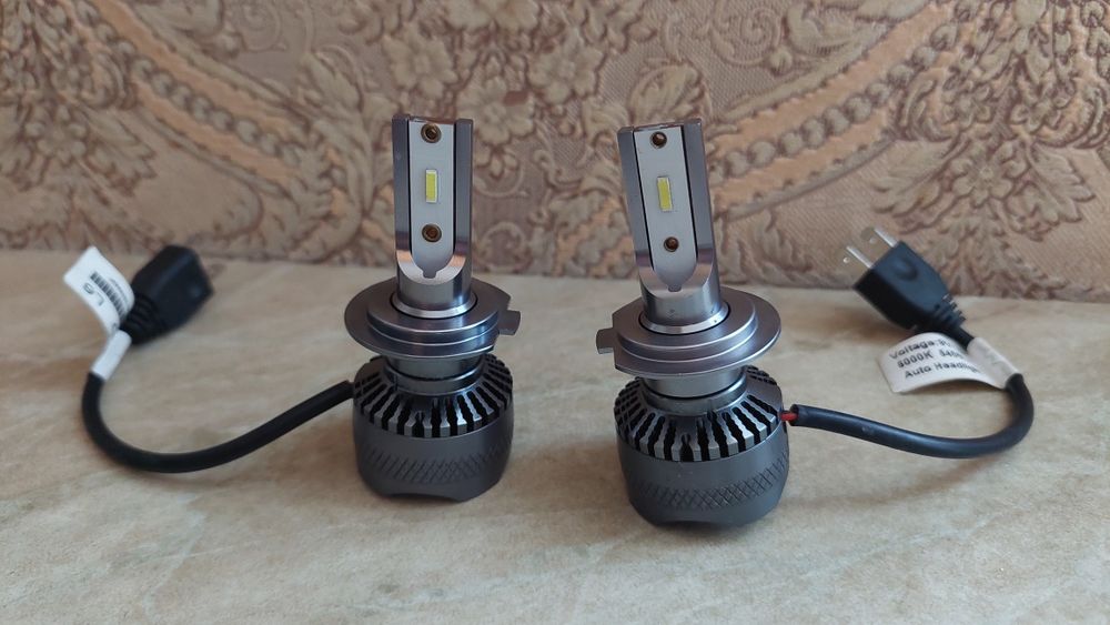 Лед крушки H7 Диодна система Крушки с вентилатор Led гр. Варна Лятно кино Тракия • OLX.bg