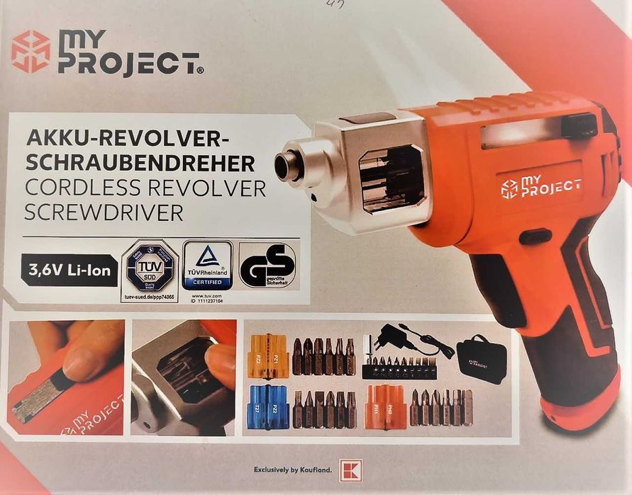 Surubelnită cu acumulator revolver My project= Parkside - noua Iasi ...