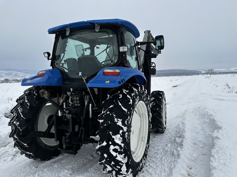 Tractor New Holland TS100A cu incarcator frontal Negresti-Oas • OLX.ro