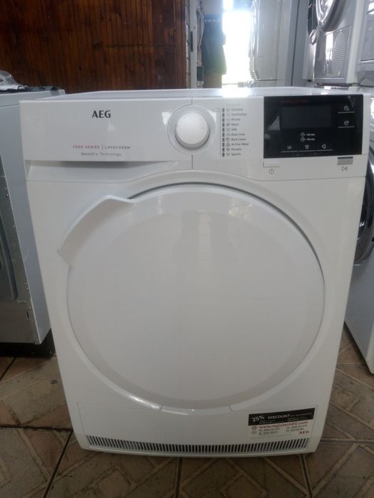 Сушилня с термопомпа Аег Aeg Series 7000 А+++ 8кг 2 години гаранция! гр. Враца Дъбника • OLX.bg