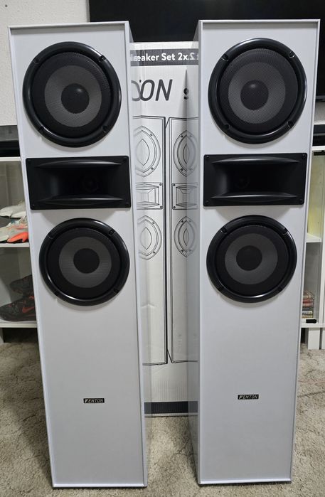 Vând/schimb boxe pasive FENTON SHF700W noi, garanție, cutie originală ...