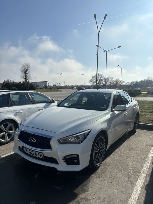 Infiniti q50s Hybrid 364кс. AWD Кожа/Нави/Ел/Автопилот/Full option гр. Варна Трошево • OLX.bg