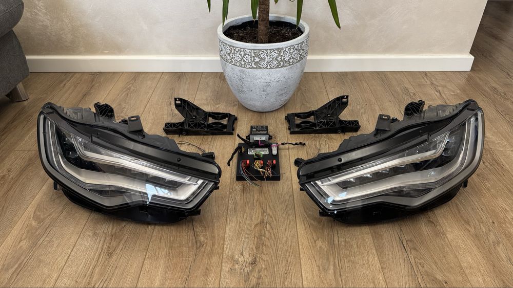 Faruri full led Audi A6 C7 Lilieci • OLX.ro