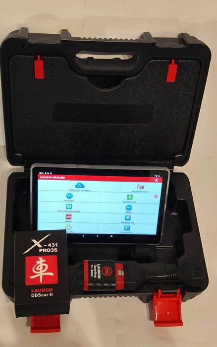Kit Diagnoza Auto Launch X431 V+ CRP Bluetooth Tableta Octa-Core, 9"HD ...