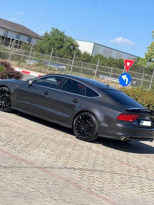 Audi A7 Bit 313 cp quattro sline pachet exterior-interior Chiajna • OLX.ro