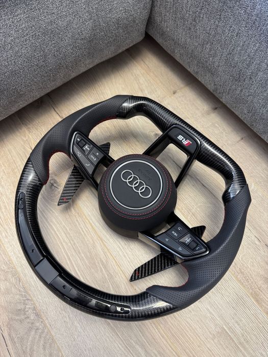 Volan audi a3 a4 a5 a6 a7 a8 q5 q7 custom Brasov • OLX.ro