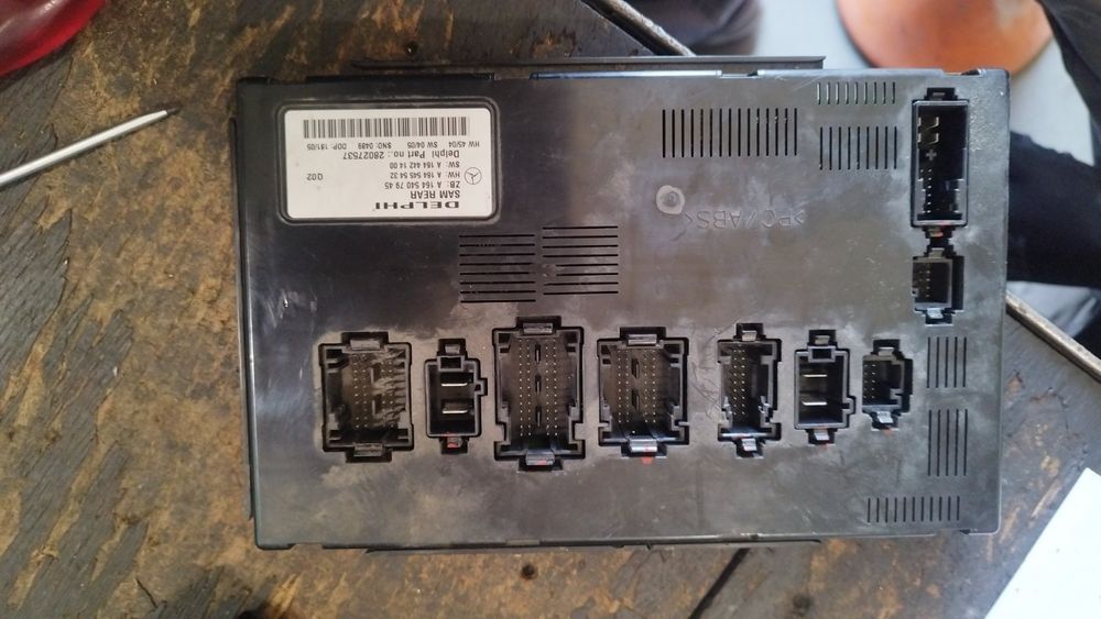 Заден сам модул Преден сам модул Rear SAM Mercedes ML GL W164 X16 гр ...