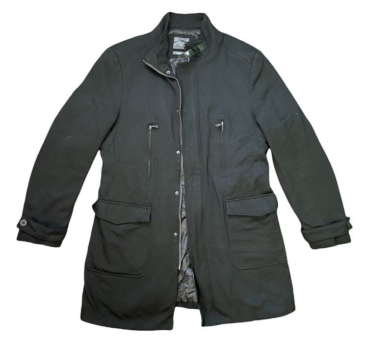 Palton Geaca ZARA MAN Negru Barbati | Marime XL Sibiu • OLX.ro