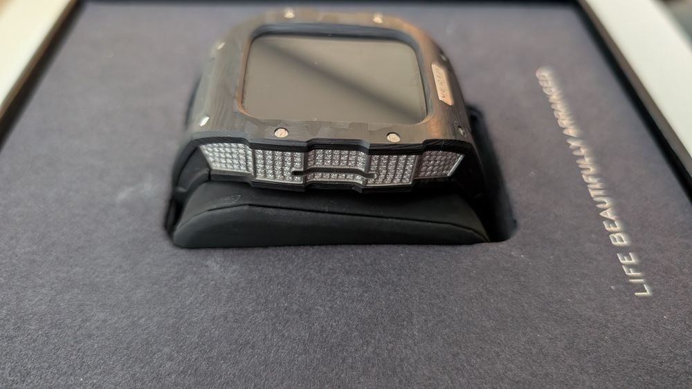 Смарт часовник Vertu Metawatch Carbon Black Diamond гр. София 7-ми 11 ...