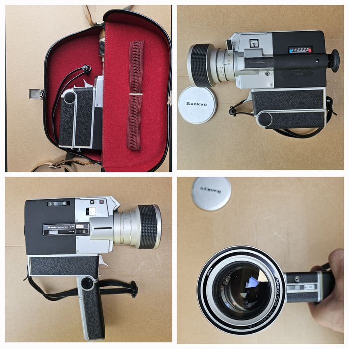 Aaparate filmat Chinon 674, Sankyo shper CM 880, Bauer si Eumig 3 ...