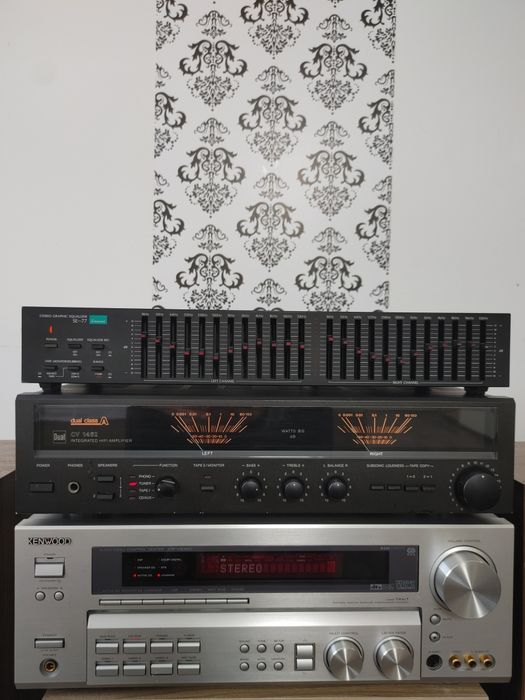 Sistem Audio Kenwood krf v8080d.Dual v 1462.Boxe Unitra.Boxe pioneer ...