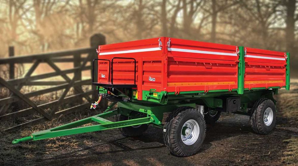 Remorca Agricola cu 2 2 axe Cotsyo 5-12T Constanta • OLX.ro