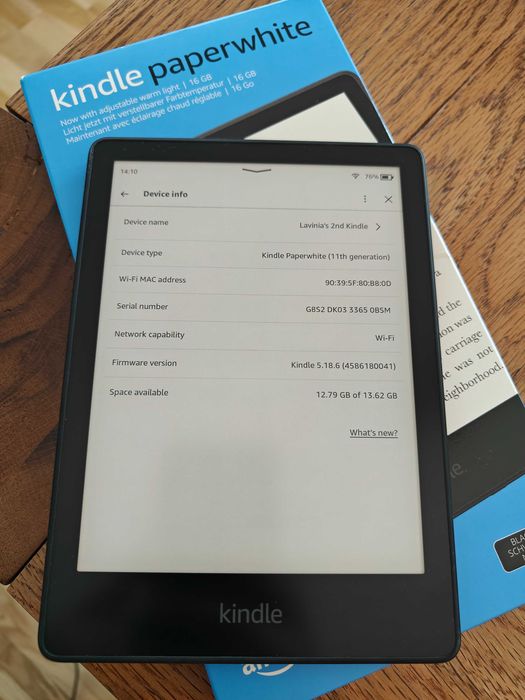 Kindle Paperwhite 2021 (GEN 11) No ads Timisoara • OLX.ro
