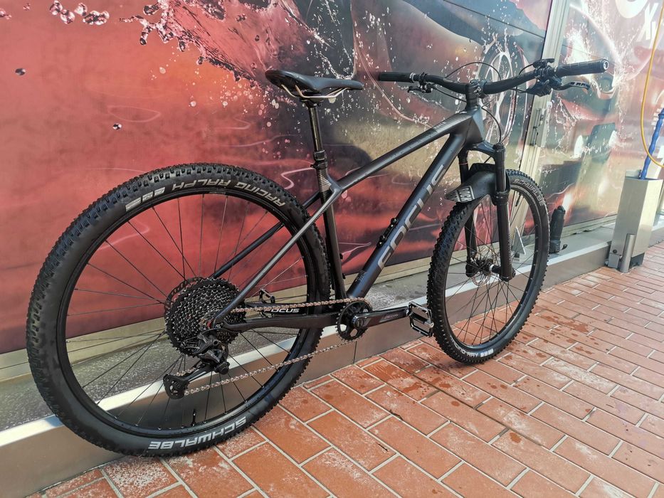 Bicicleta mtb XC Focus Raven 8.6 carbon M 29 1x12 XT dropper Turda • OLX.ro