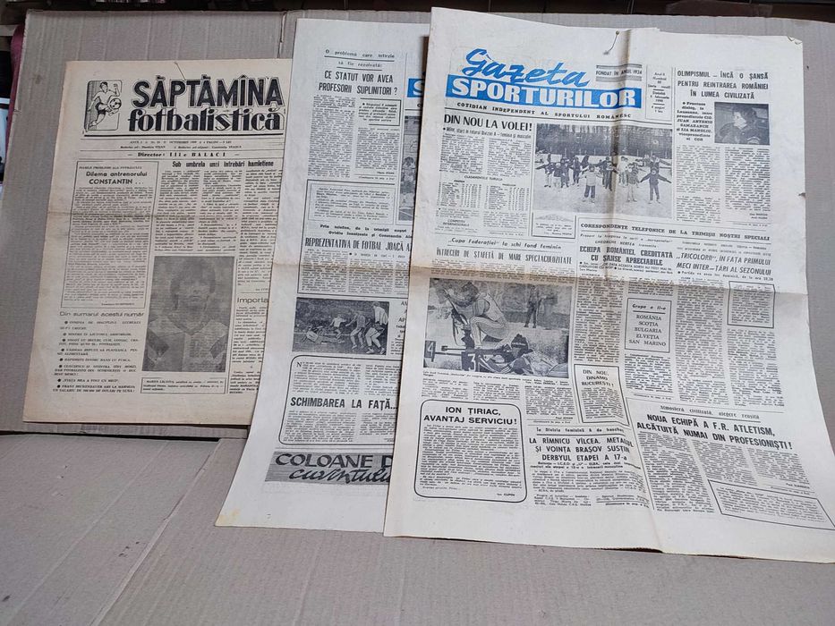 Ziare, reviste, brosuri din 1990 (multe disparute) Ploiesti • OLX.ro