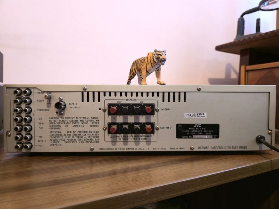 Jvc A-X40. Amplificator cu egalizator. Din vremuri de aur. Preț fix ...