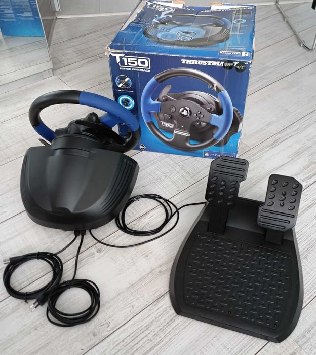 THRUSTMASTER T150 Волан с педали/Wheel - Force Feedback гр. Бургас Център • OLX.bg