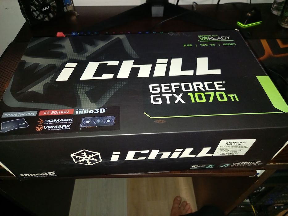 Видеокарта INNO3D GeForce GTX 1070 Ti iChiLL с. Ковачево • OLX.bg