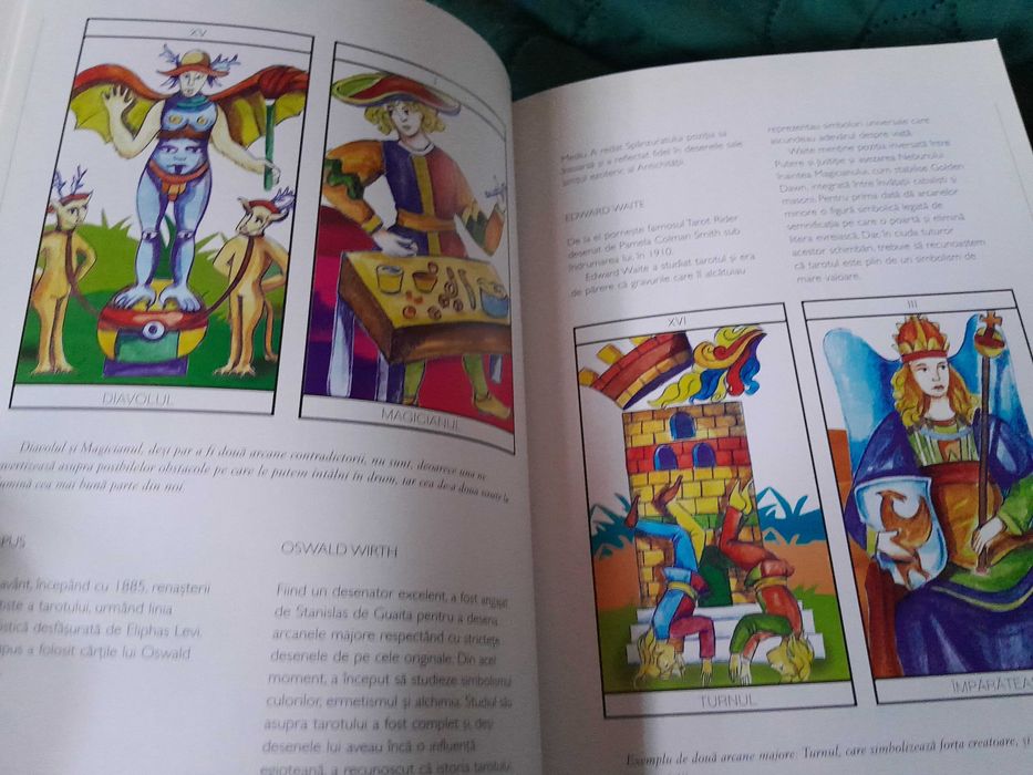 RAR TAROTUL de MARSILIA manual complex in limba romana colectie ...