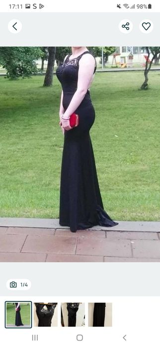 Rochie lumga neagra Targu Neamt • OLX.ro