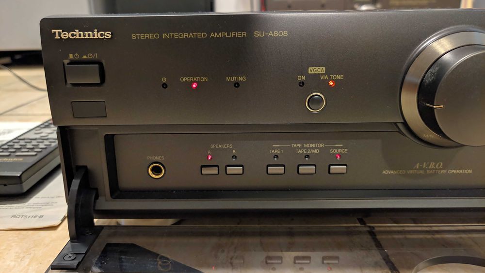 Amplificator Technics SU-A808 MOS-FET Class AA cu test video! Bucuresti ...