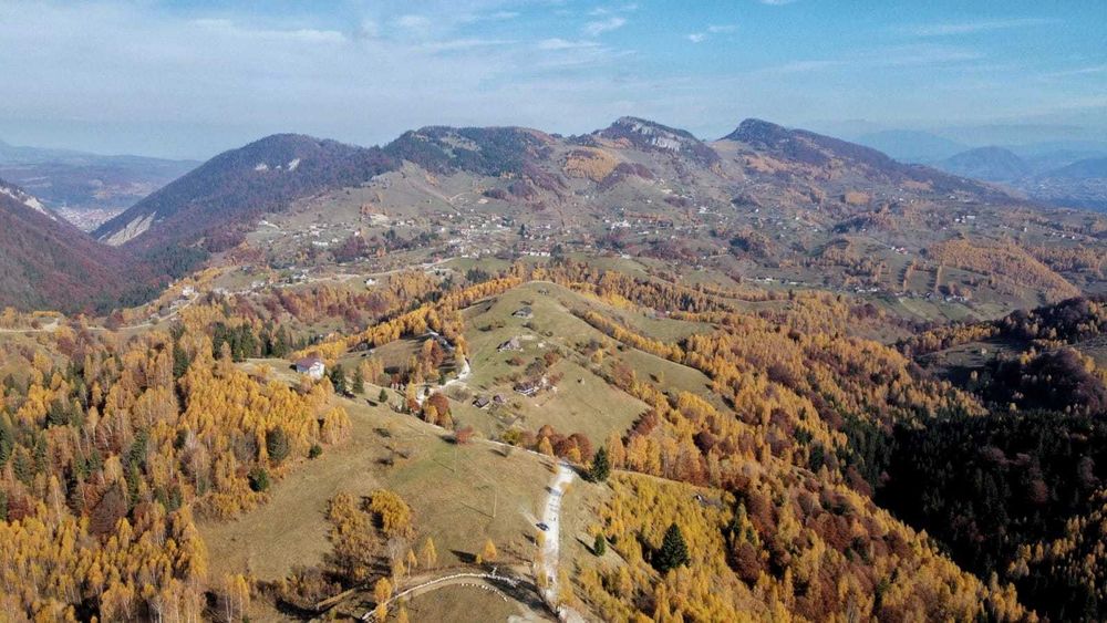 Teren cu priveliste deosebita - sat Pestera comuna Moieciu 24.108 mp ...