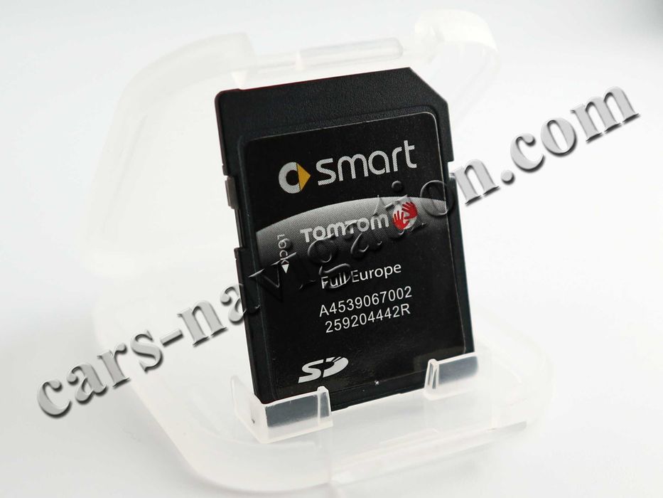 ОРИГИНАЛНА SD карта за навигация Смарт България Европа Smart 453 гр ...