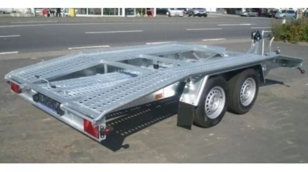 Închiriez remorca , platforma auto ,remorca de închiriat . Otopeni • OLX.ro