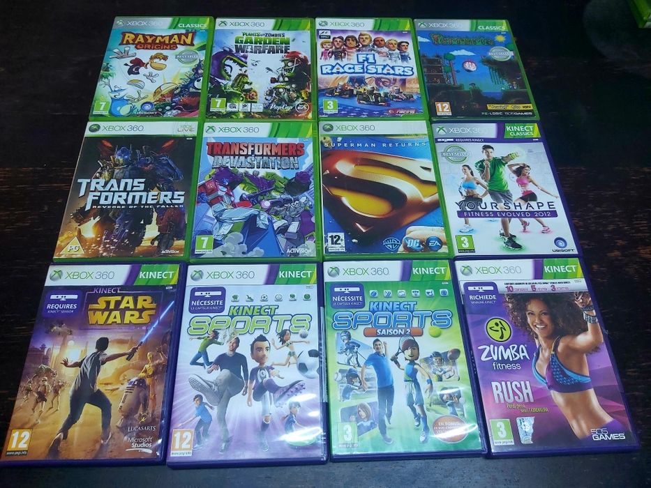 Lego/Rayman/Superman/Batman/Transformers/Kinect/Plants vs Z XBOX 360 ...