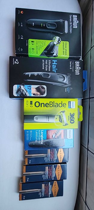 Aparat masina tuns barbierit barba par barbati braun philips remington ...