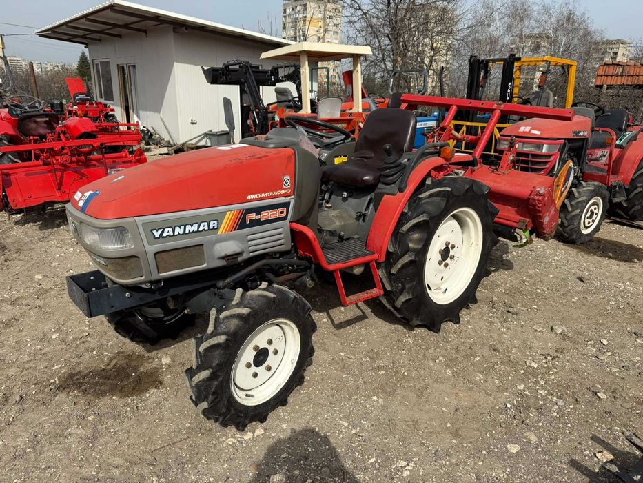 Трактор YANMAR F220 4x4 гр. Русе в.з. Кръста • OLX.bg