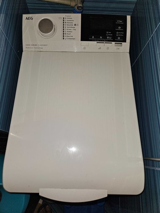 Пералня с горно зареждане AEG Lavamat 6000 series - L6TDN641G гр. София Надежда 1 • OLX.bg