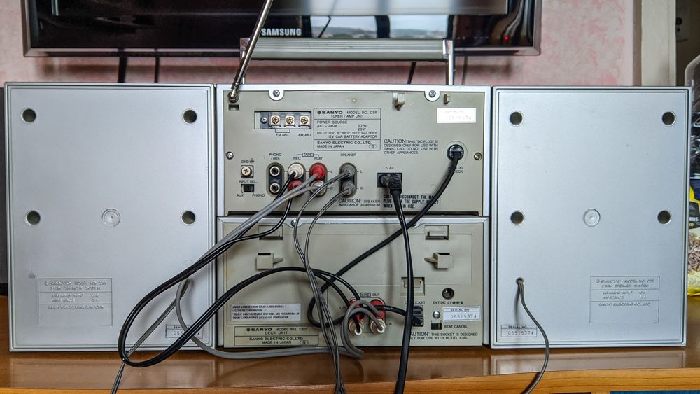 Casetofon Sanyo C5 anii 80 raritate Iasi • OLX.ro