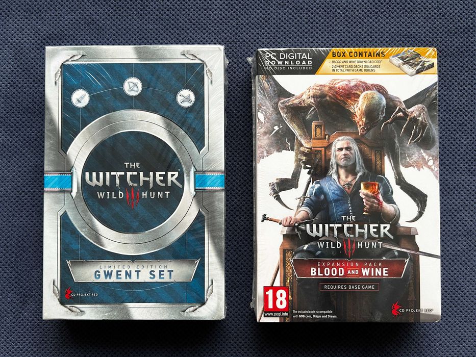 The Witcher Blood and Wine (PC) + Gwen Cards set 1 + Gwen Cards set 2 ...