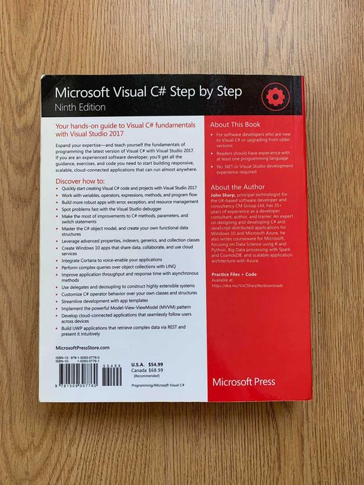 Microsoft visual C# step by step - книга за програмиране гр. София ...