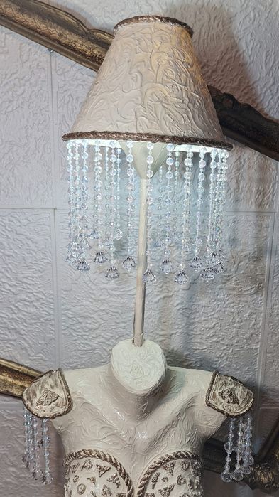 Lampadar/ Lampa/ Veioza Unicat Vintage/Glamour Handmade Constanta • OLX.ro