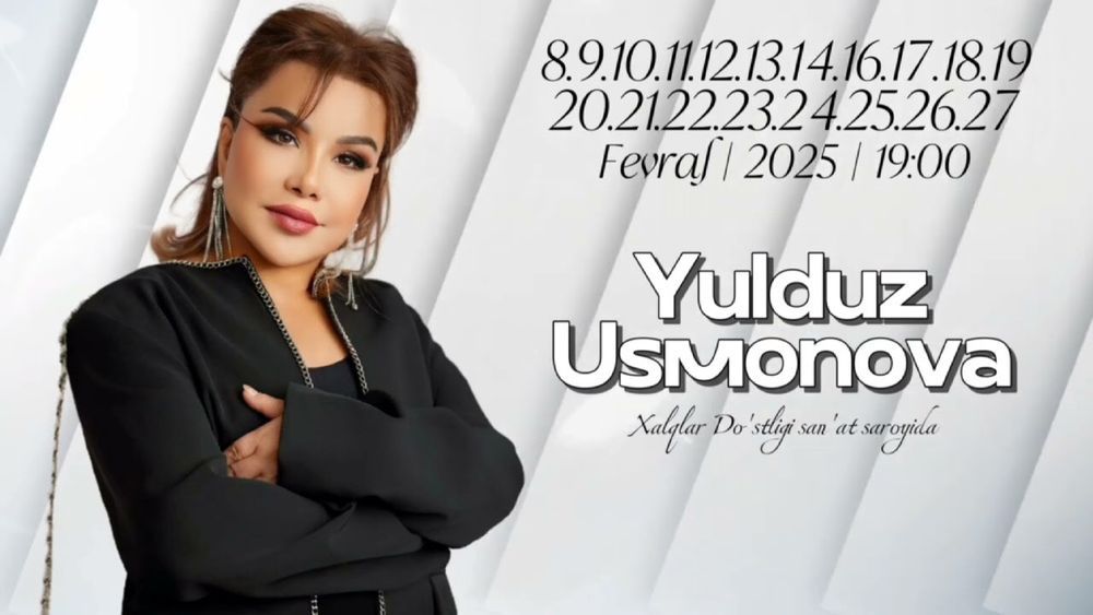 Yulduz Usmonova konsert: 400 000 сум - Билеты Ташкент на Olx