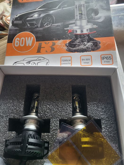 Set becuri led h7 12v - 24v Buftea • OLX.ro