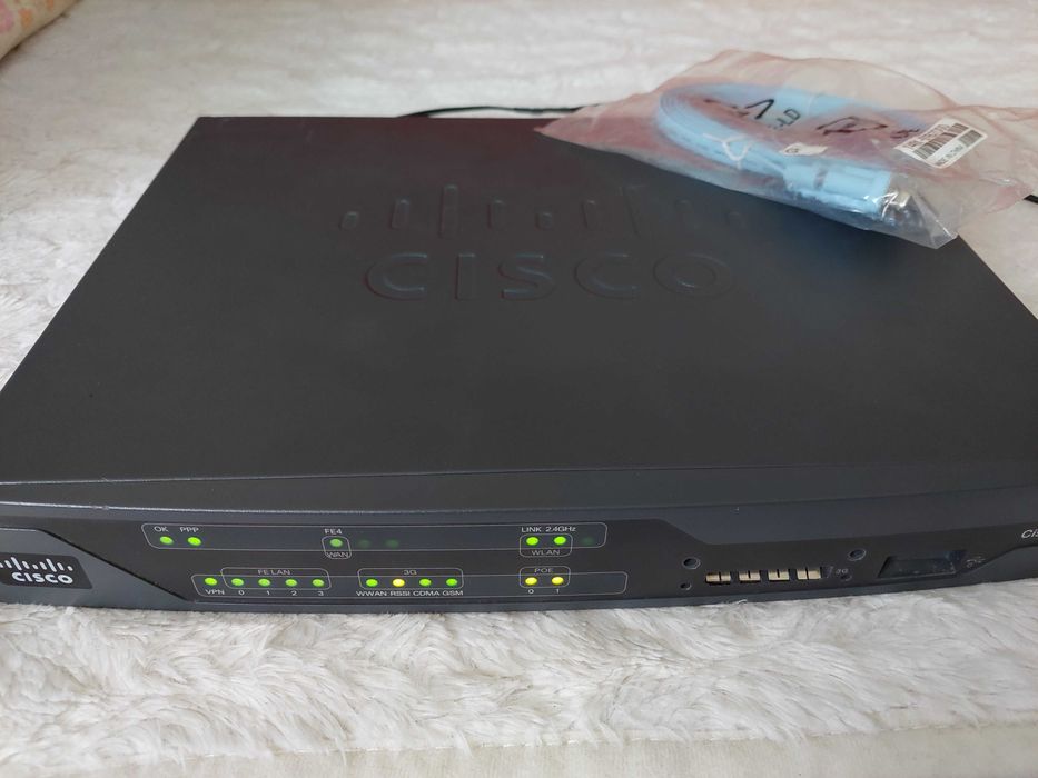 Router Cisco 800 Series Type 881 3g Ethernet Security Link 2,4GHz ...