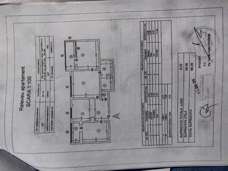 Apartament de 3 camere pe Splai Bahlui Iasi • OLX.ro