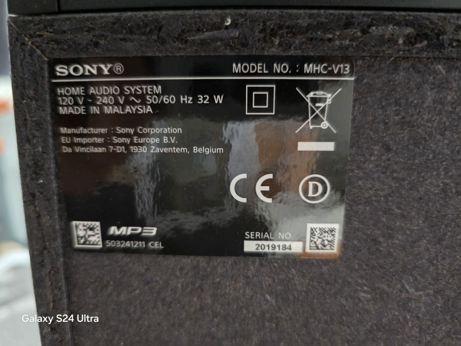 Sistem audio High Power, SONY MHC-V13, Jet BASS Booster, Bluetooth, US ...