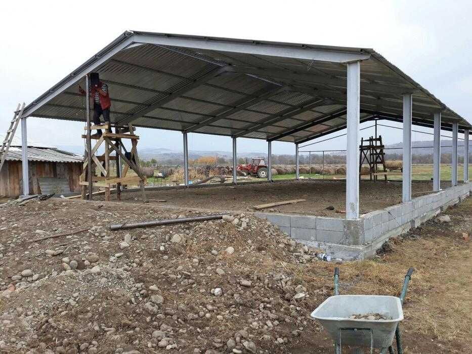 Construim Hale Metalice Self Wash Case Modulare Complet Moneasa • OLX.ro