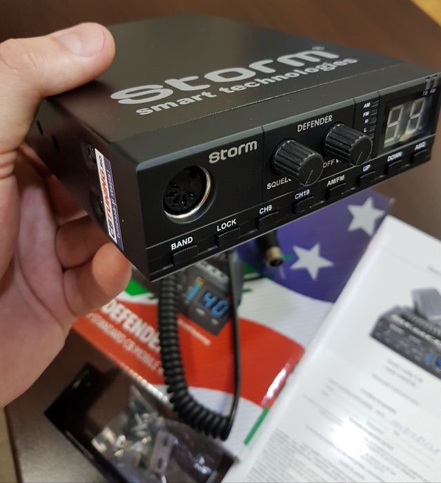 Statie radio CB - Storm DEFENDER 3 (EXPORT) 4-10-25W * noua/garantie ...