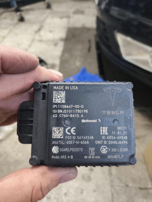 Дистроник сензор. Front radar distance control module Tesla с. Тополи ...