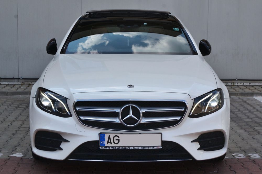 MERCEDES-BENZ\E-350d/AMG\alb perlat /2018\DUBLU PANORAMIC\119.000km ...