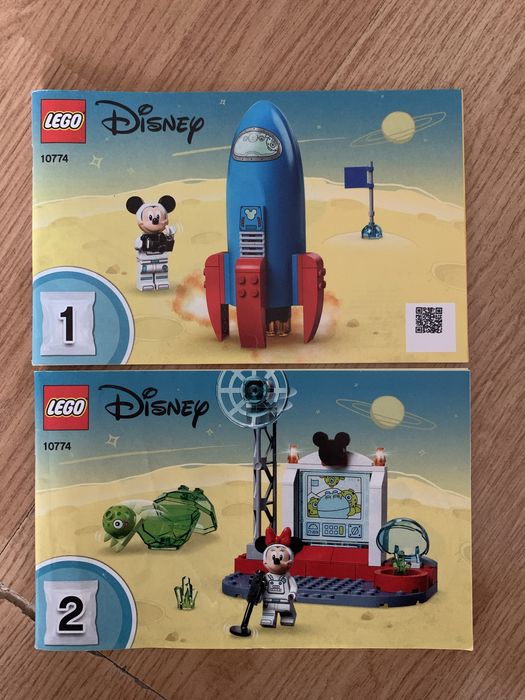 LEGO Disney 10774: Racheta spațială a lui Mickey Mouse și Minnie Mouse ...
