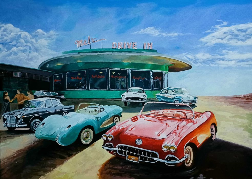 Tablou pictat manual Brasov • OLX.ro