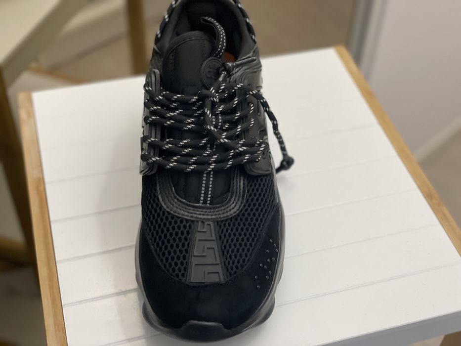 Adidasi Versace Chain Reaction Black Bucuresti Sectorul 2 • OLX.ro